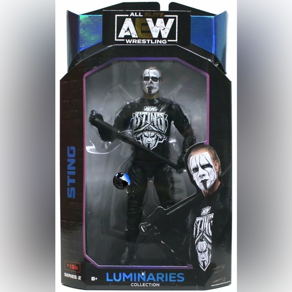 Toys | Sting Aew Luminaries Collection Series 2 16b Action Figure 222 | Poshmark